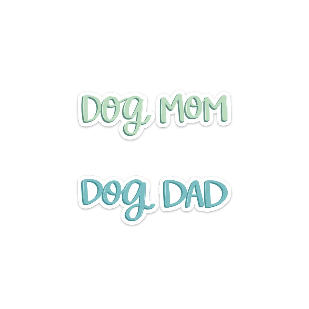 Dog Dad Sticker - Etsy