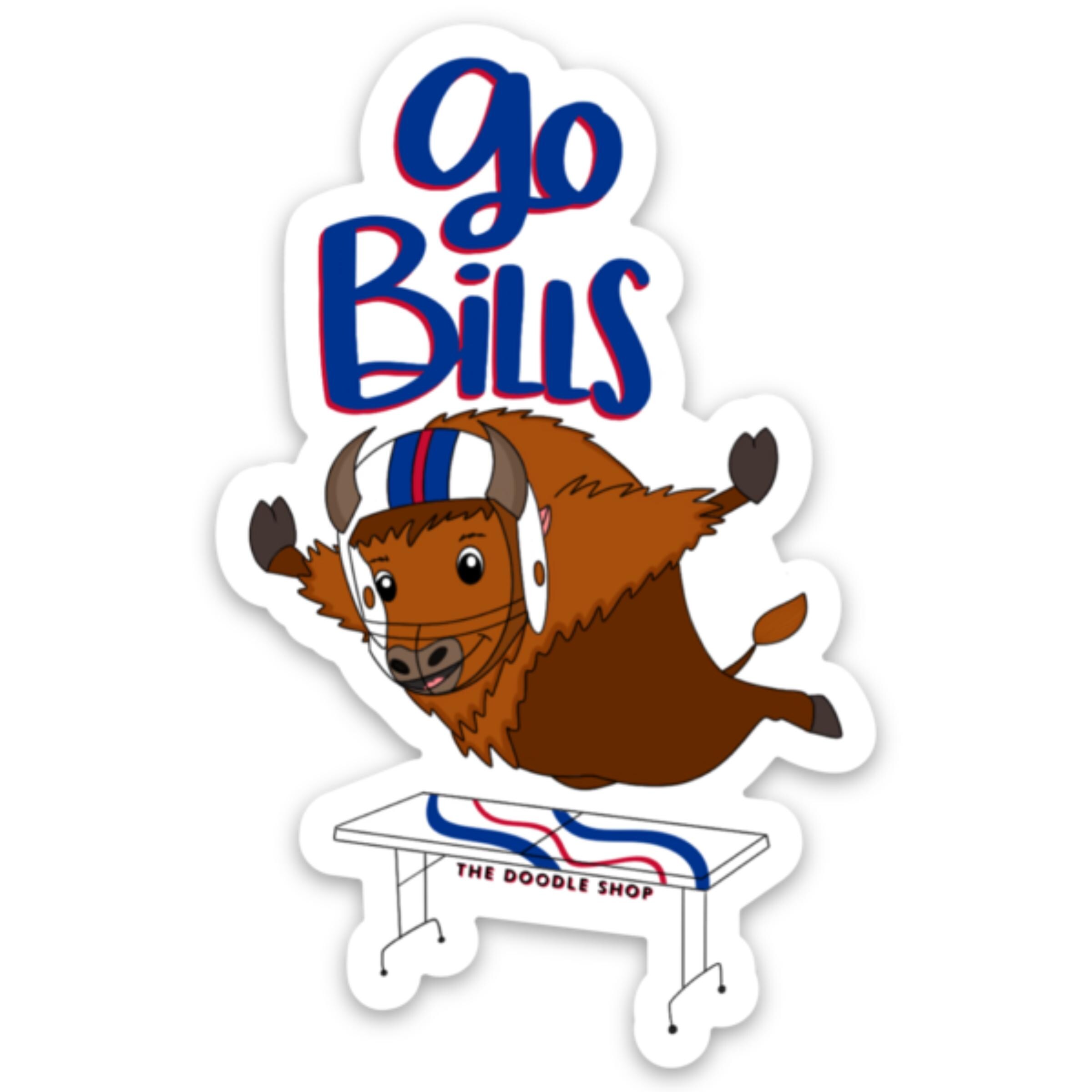 Buffalo Bills Sticker - Etsy
