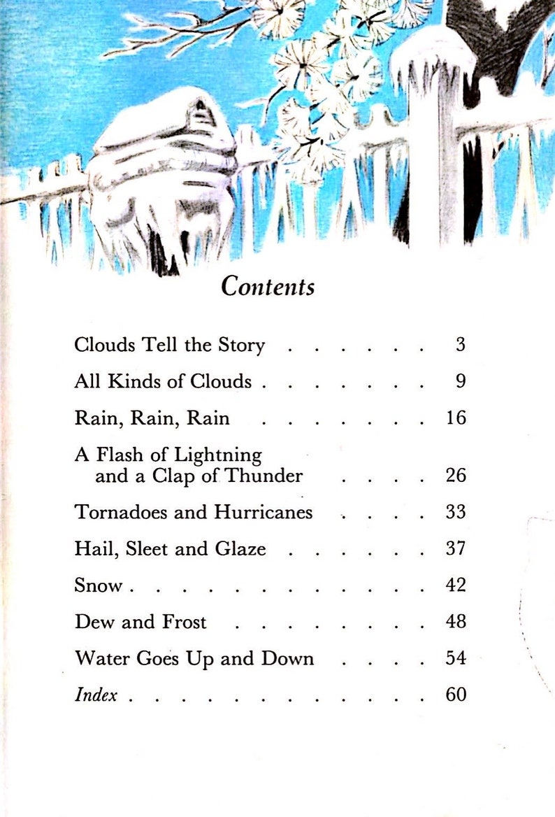 Rain Snow Sleet and Hail Junior Science Book of Weather by Nancy ...