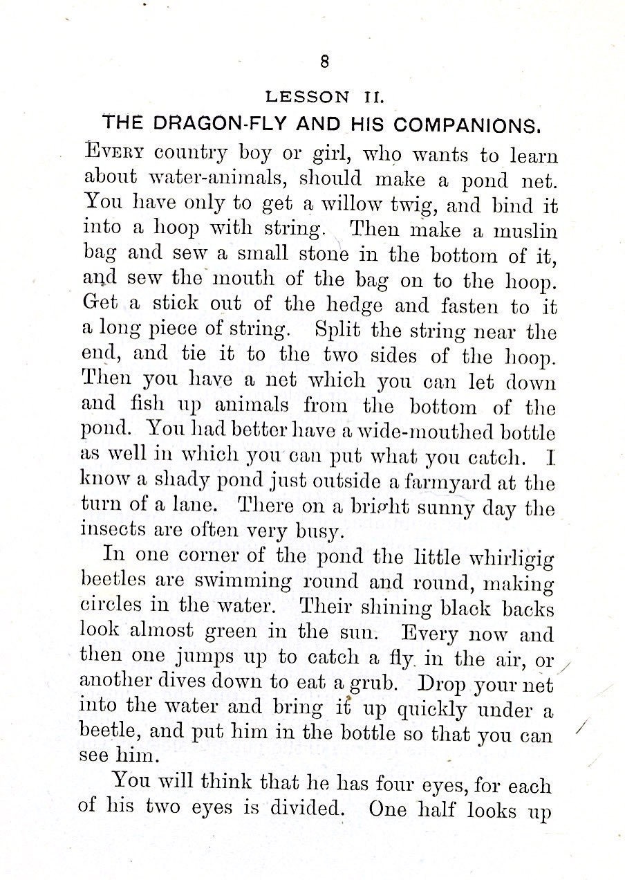Pond and River Nature Study by Arabella Buckley Book 2 Eyes and No Eyes ...