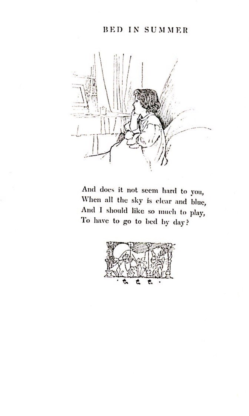A Childs Garden of Verses by Robert Louis Stevenson 1895 PDF Book ...