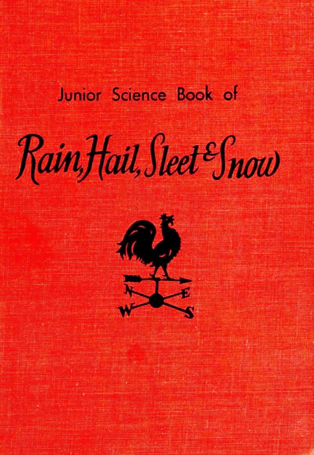 Rain Snow Sleet and Hail Junior Science Book of Weather de Nancy ...
