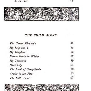 A Childs Garden of Verses by Robert Louis Stevenson 1895 PDF Book ...