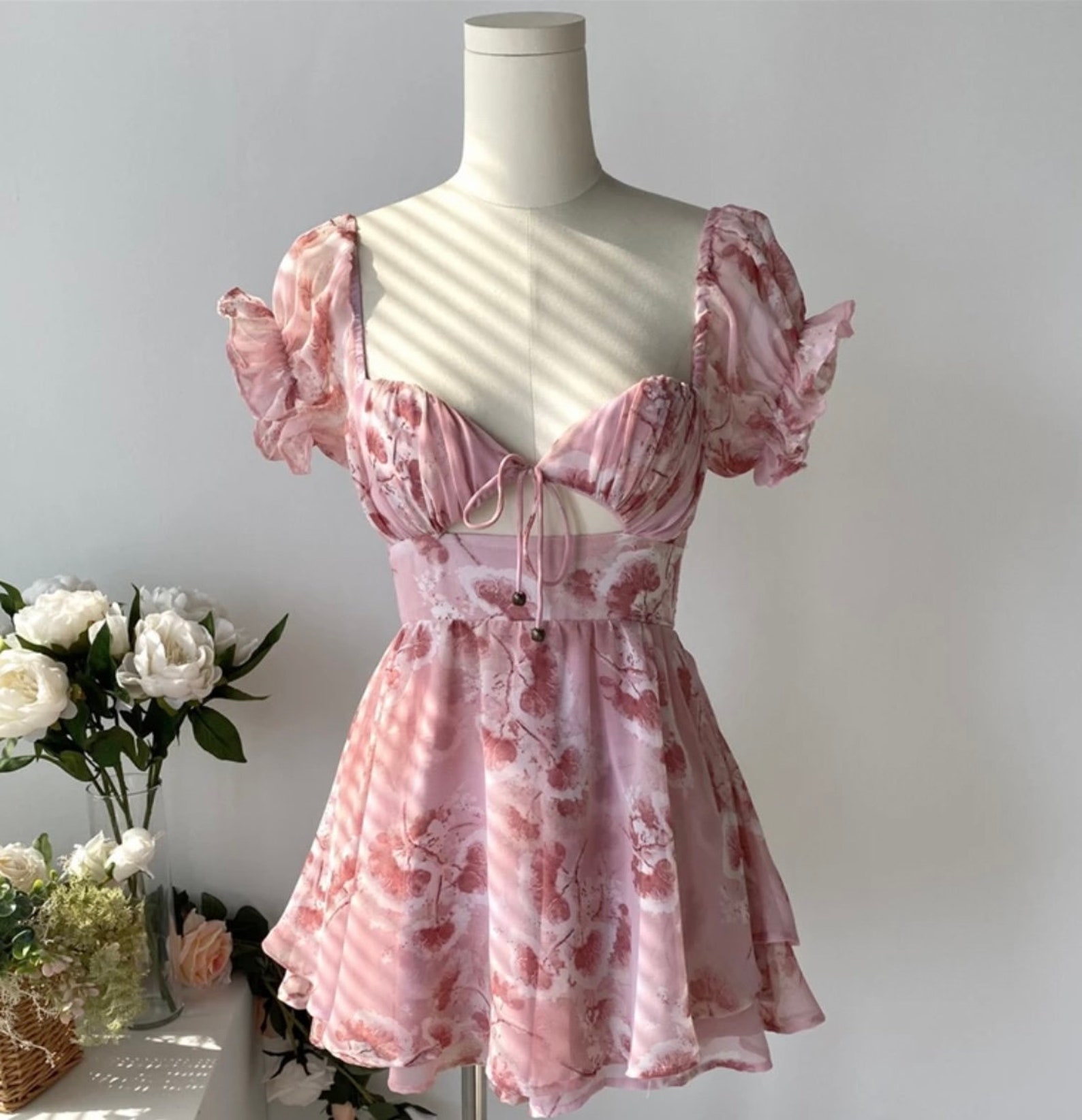 Sweet Style Cute Floral Printed Jumpsuit Women Summer Casual - Etsy