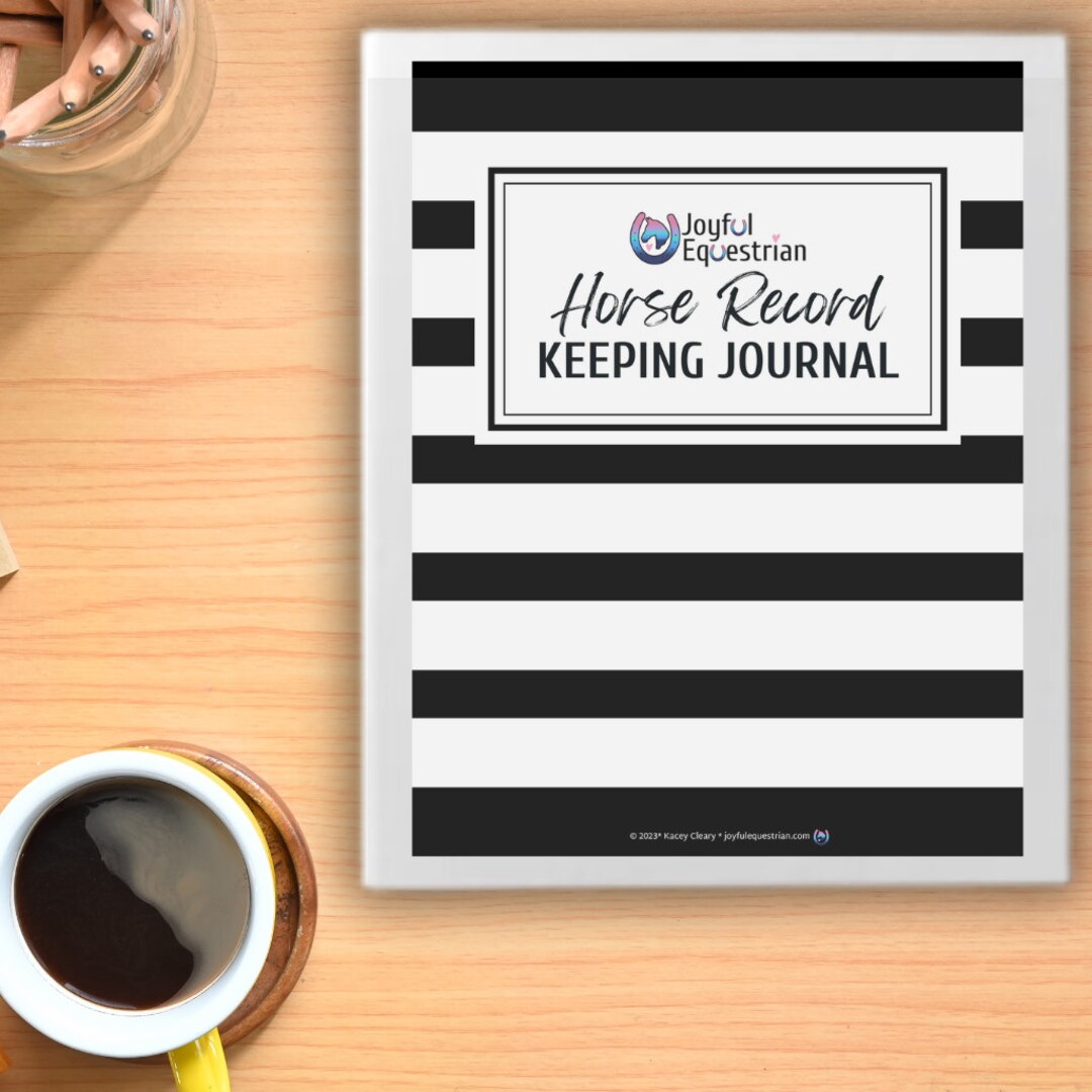 Horse Record Keeping Journal Printable | Equine Health Planner With ...