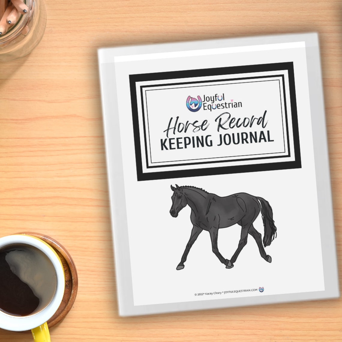 Equine Record Keeping Journal: Horse Care Planner (printable PDF) - Etsy