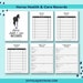 Equine Record Keeping Journal: Horse Care Planner (printable PDF) - Etsy