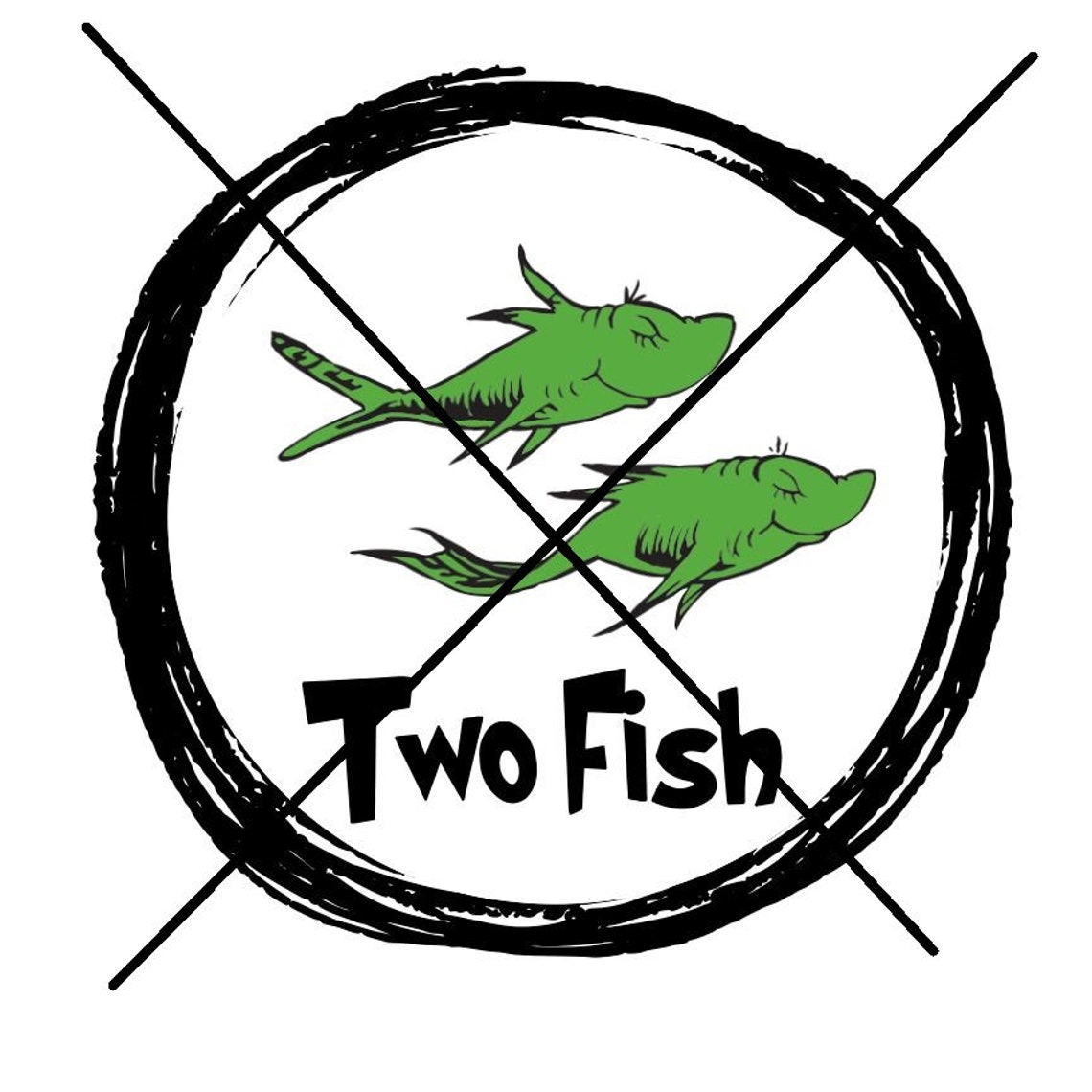 One Fish Two Fish Red Fish Blue Fish PNG - Etsy
