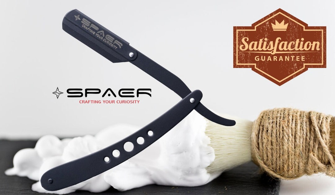 Straight Razor Classic Stainless Steel Folding Knife Cut Throat W ...