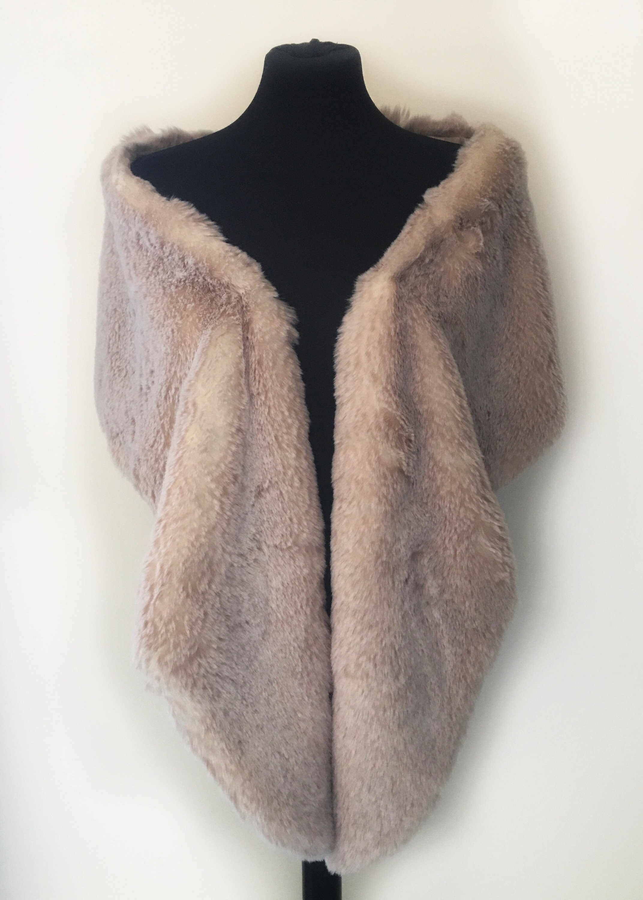 Faux Fur Bridal Stole | Etsy