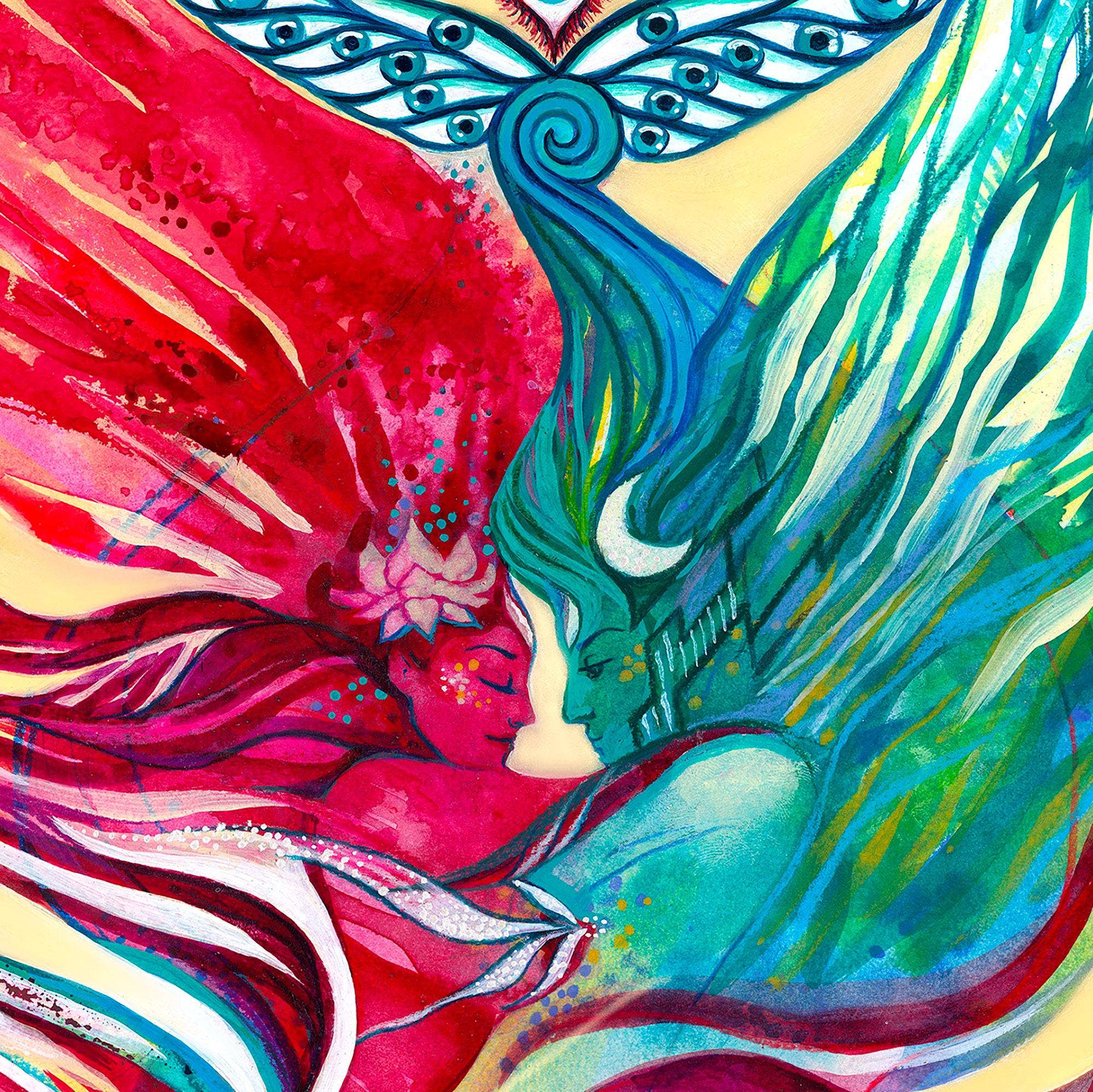 Yab Yum 30x40 Gèclee Print - Etsy UK