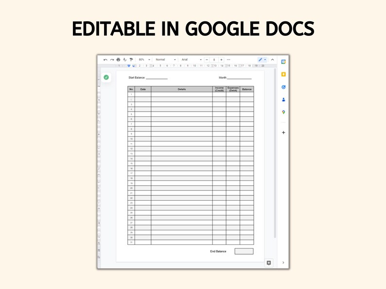 Printable Accounting Ledger, General Ledger Sheets and Money Tracker ...