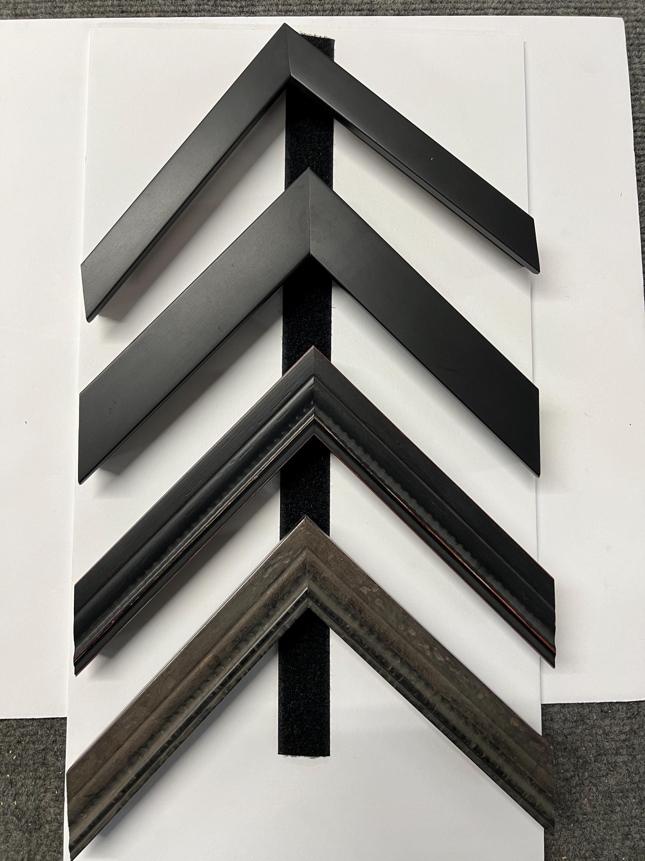 Antique Black Dimple 7” 45 Record Frame, 11” X 11” Square, Wood, Made ...