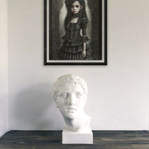 Goth Girl Digital Art V10 High Resolution Svg, Pdf, Png, Eps, Dxf, Jpg ...