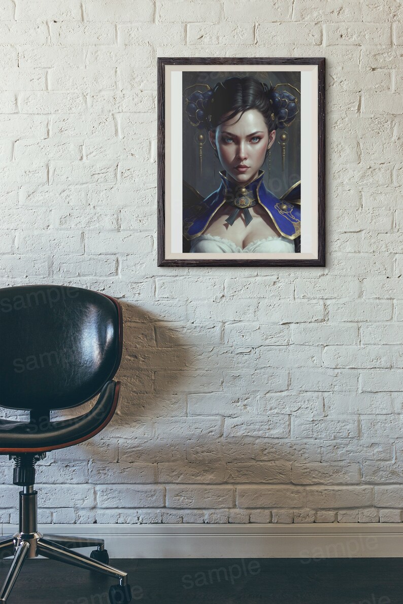 Street Fighter Chun Li Arte digital: Alta resolución 300 DPI jpg ...