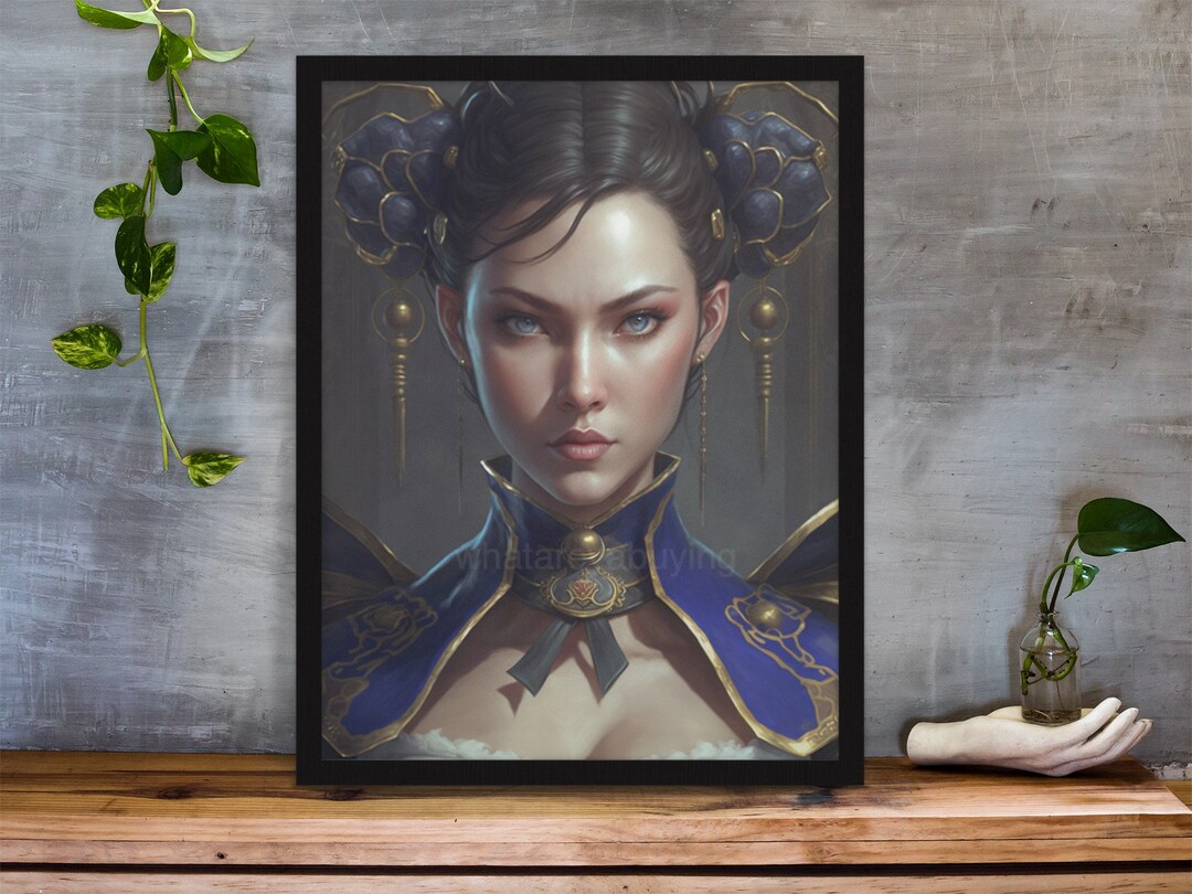 Street Fighter Chun Li Arte digital: Alta resolución 300 DPI jpg ...