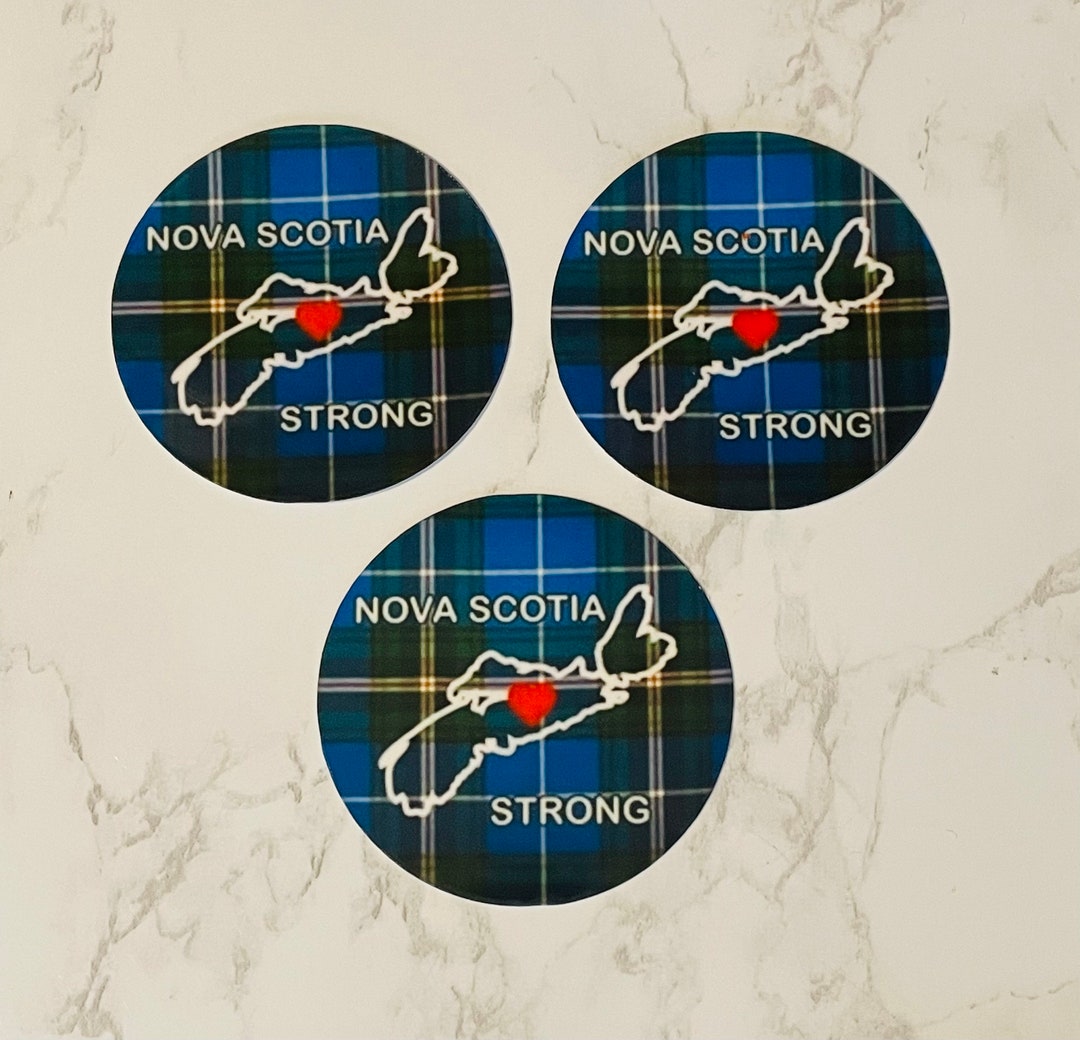 Nova Scotia Strong Stickers - Etsy Canada