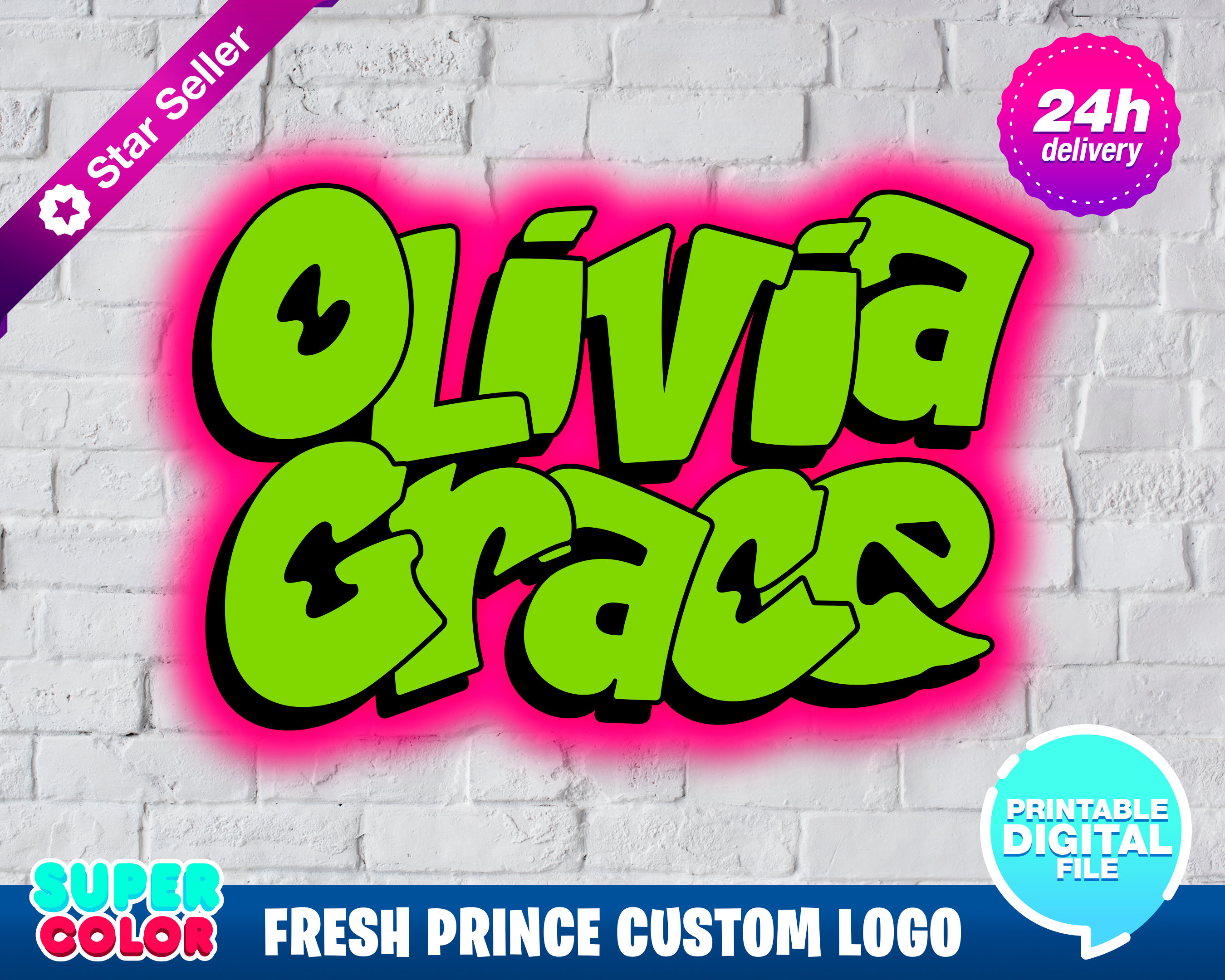 Fresh Prince Logo Generator