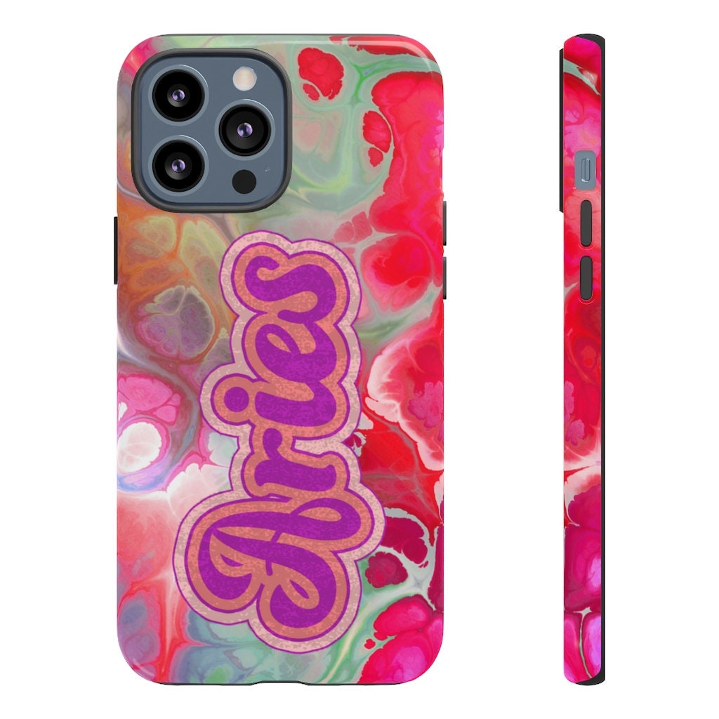 Aries Phone Case | Trendy Tie Dye Aesthetic Iphone Case sold by Chris ...
