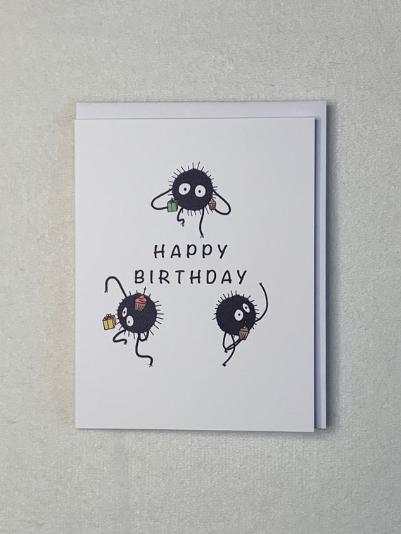 Christmas Cards Happy Birthday Soot Sprite Holiday & Seasonal Cards ...