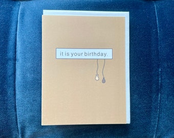 The Office Birthday Card It is Your Birthday - Etsy