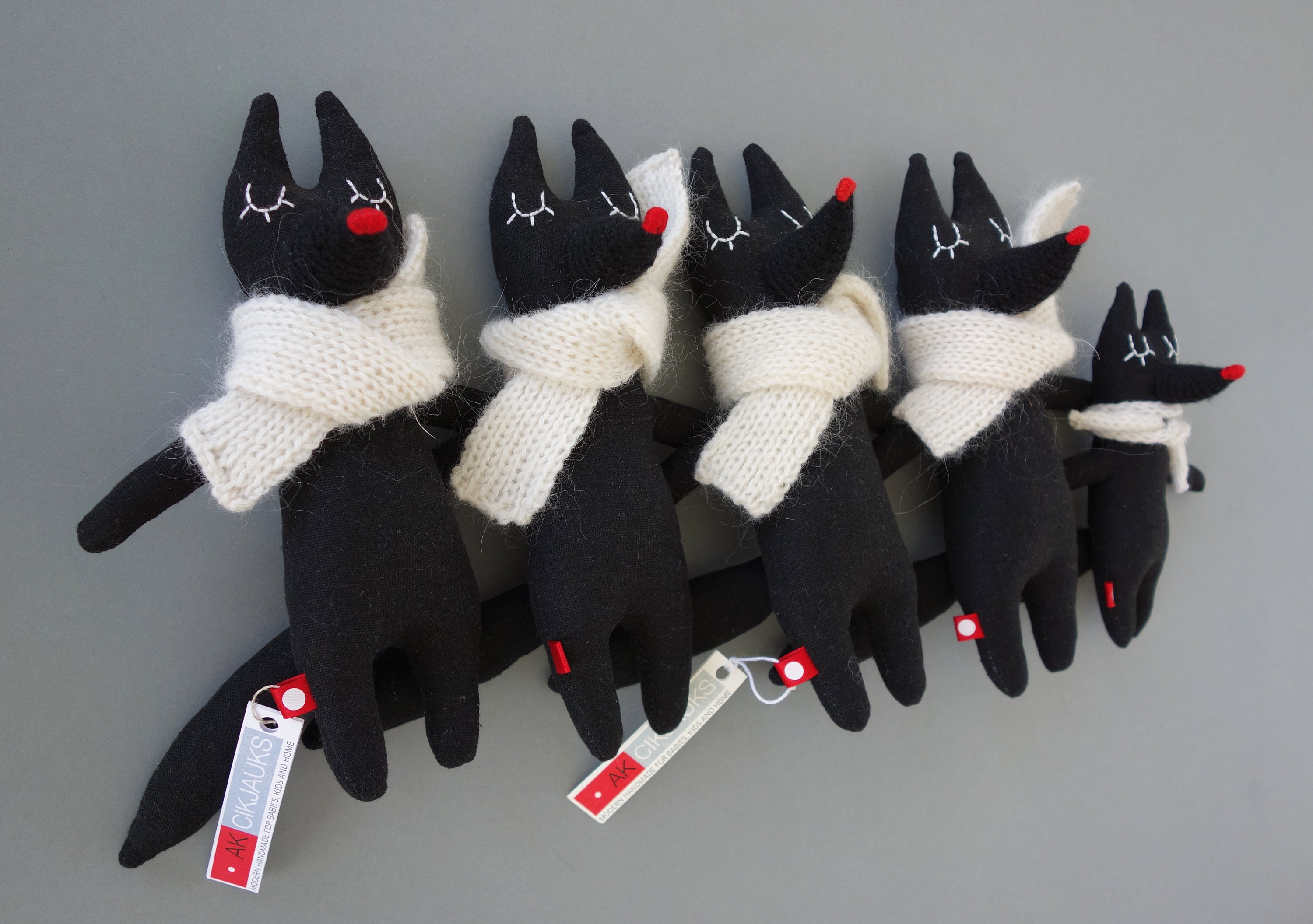 Fox Stuffed Animal, Handmade Soft Toy, Newborn Baby Gift, - Etsy