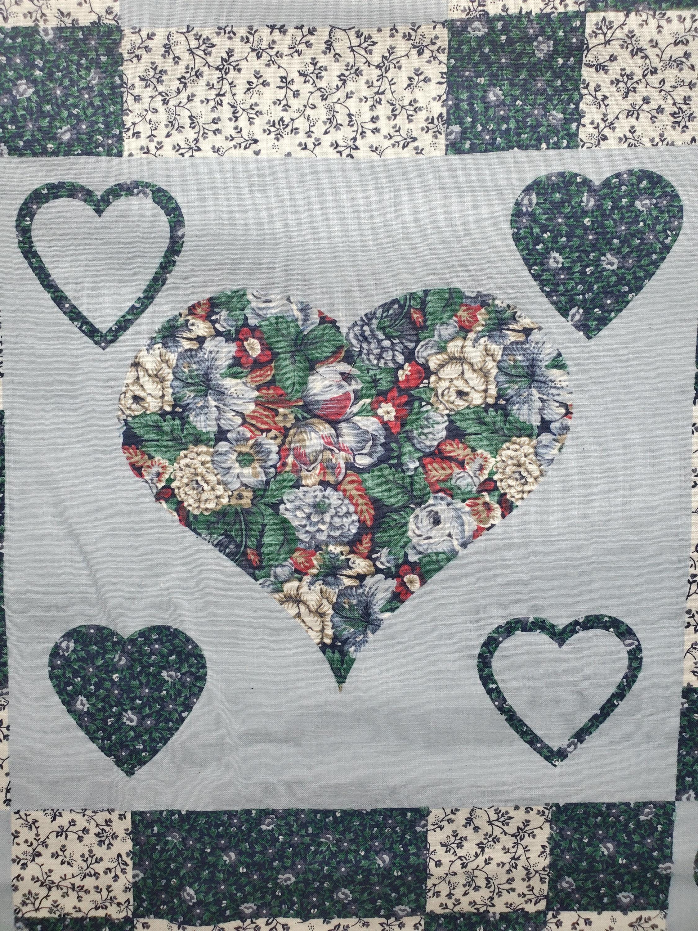 Quilters Vintage Cheater Fabric, by the Yard, Cheater Quilt Top - Etsy