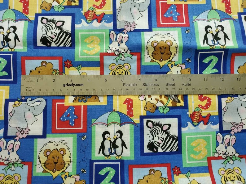 Counting Two by Two Noah's Ark Fabric, Patty Reed Designs 2006 Laurie ...