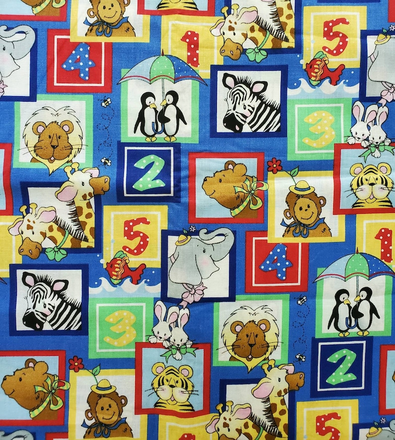 Counting Two by Two Noah's Ark Fabric, Patty Reed Designs 2006 Laurie ...