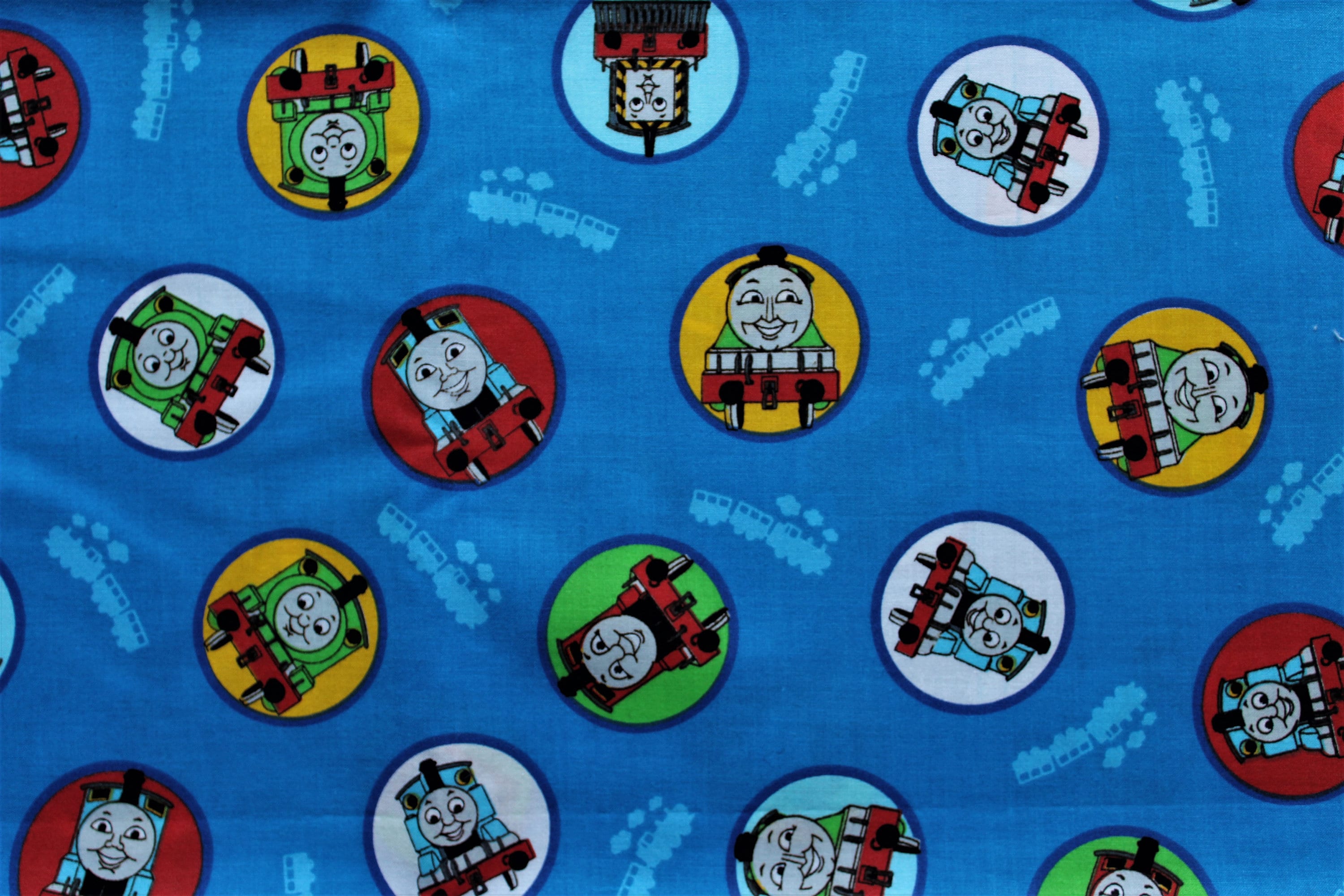 Thomas the Tank Engine and Friends Fabric, 2005 Gullane Limited, Out of ...