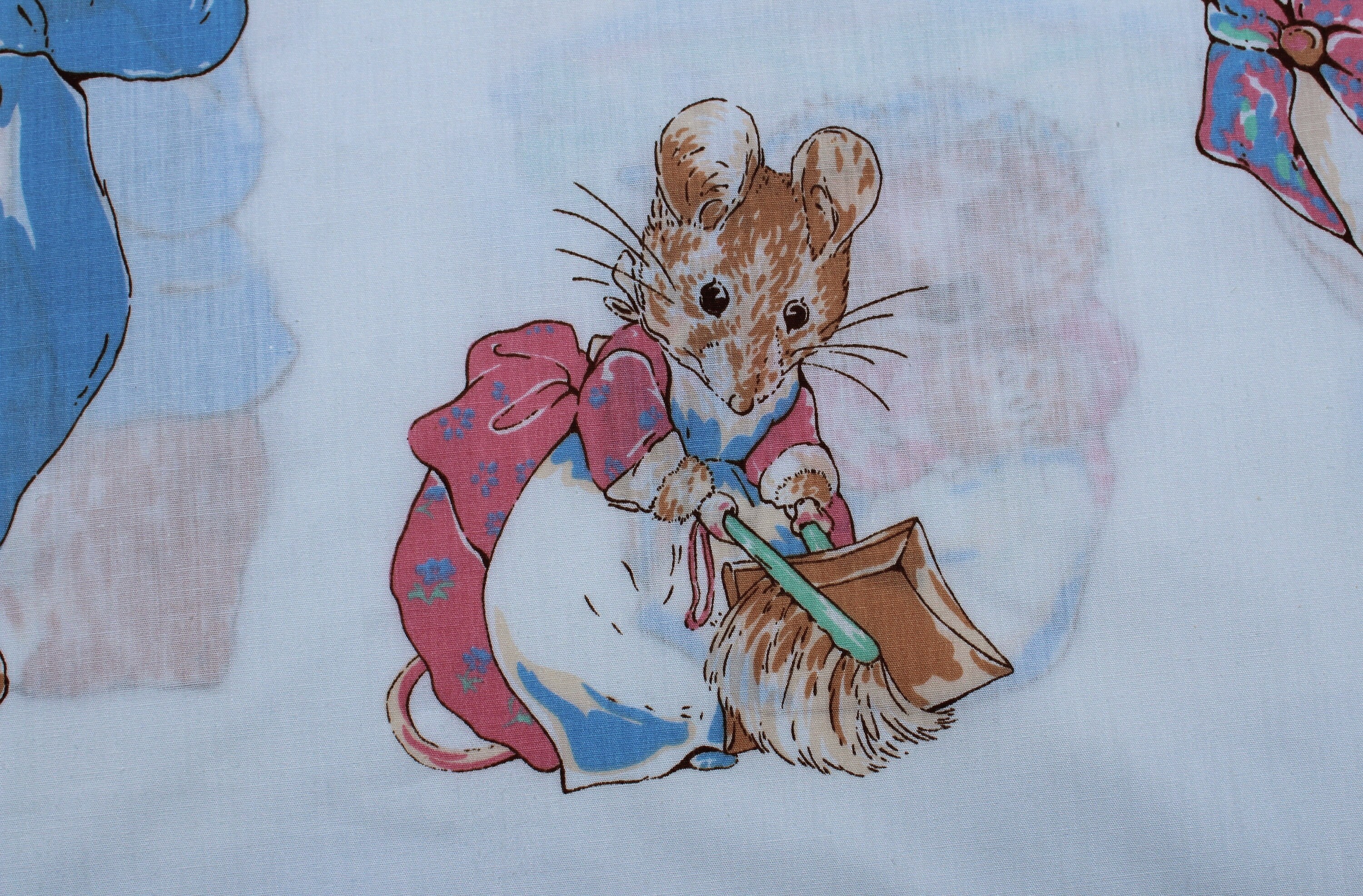 Vintage Beatrix Potter Panel, Peter Rabbit, Jemima Puddle Duck, Tom ...
