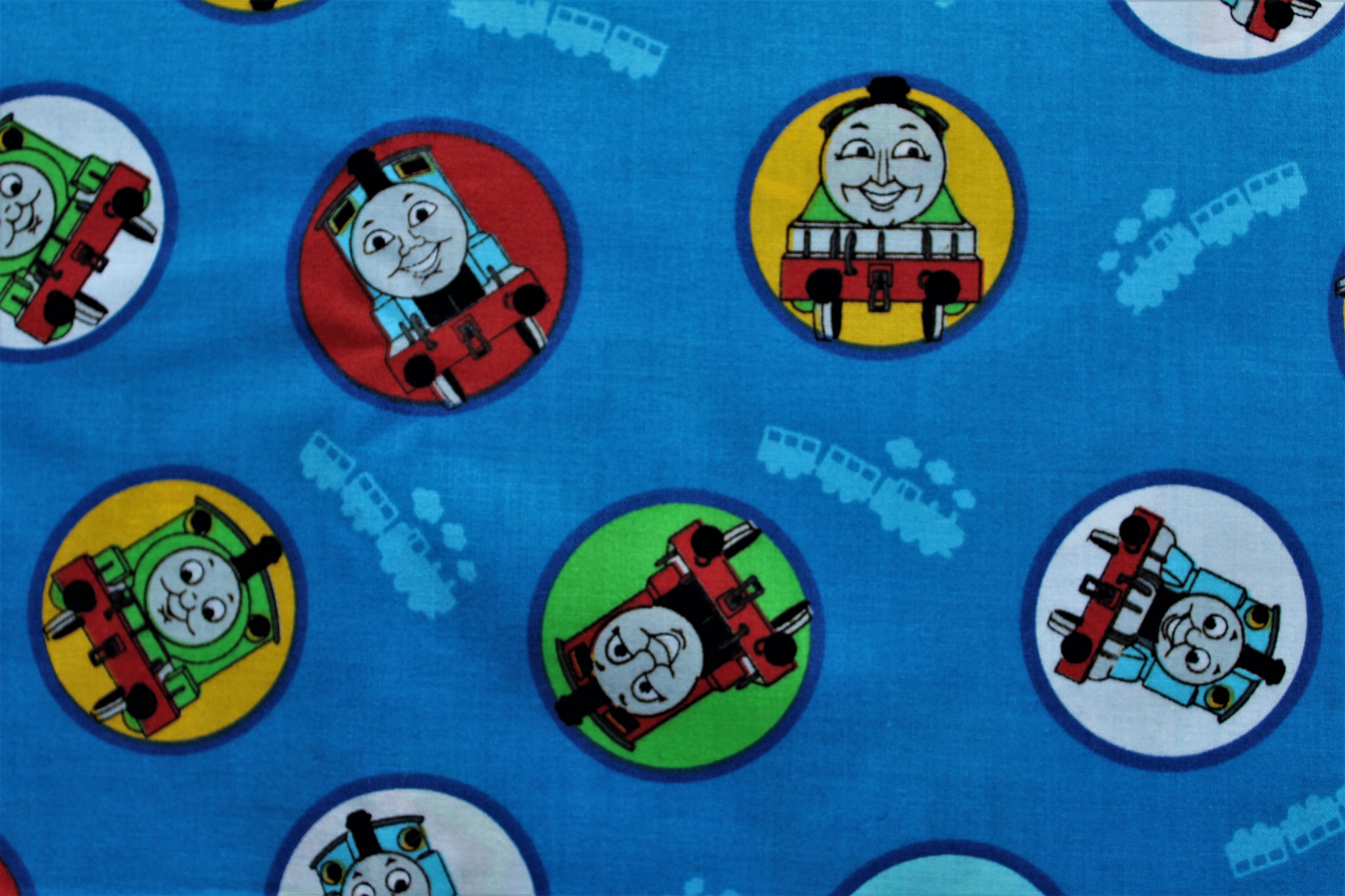 Thomas the Tank Engine and Friends Fabric, 2005 Gullane Limited, Out of ...