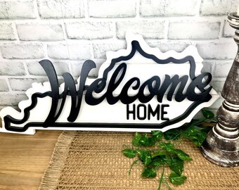 Kentucky Welcome Sign | Etsy