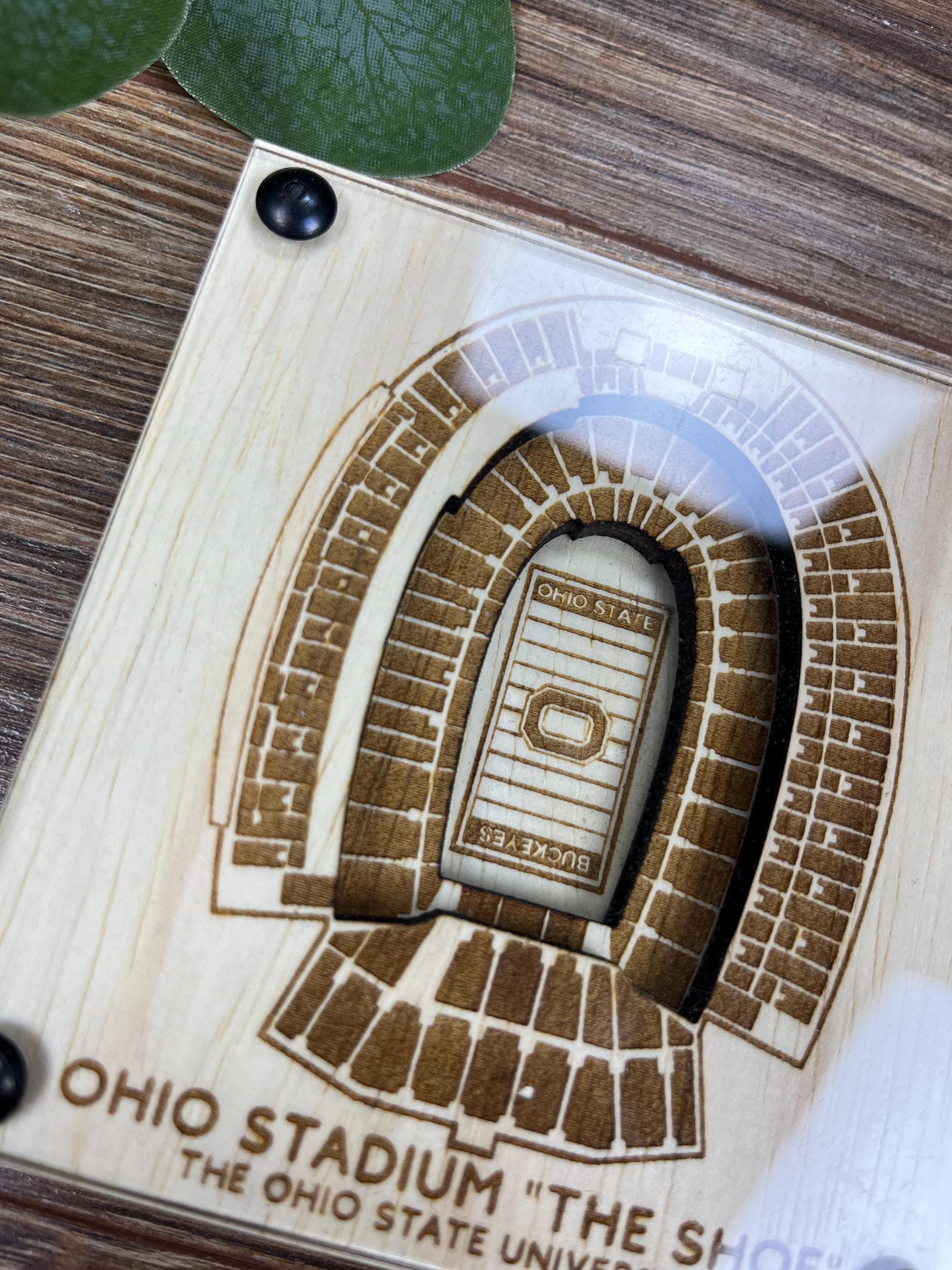 3D Football Stadium Coaster - Any Team / Any Stadium - 2 COASTERS ...