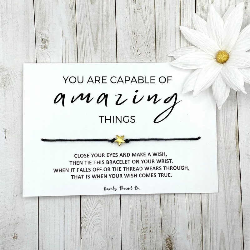 Bracelets With Inspirational Quotes - Etsy