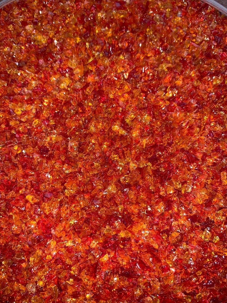 Bullseye Red Frit 1122 With Labeled Jar fast Flat Rate Shipping - Etsy