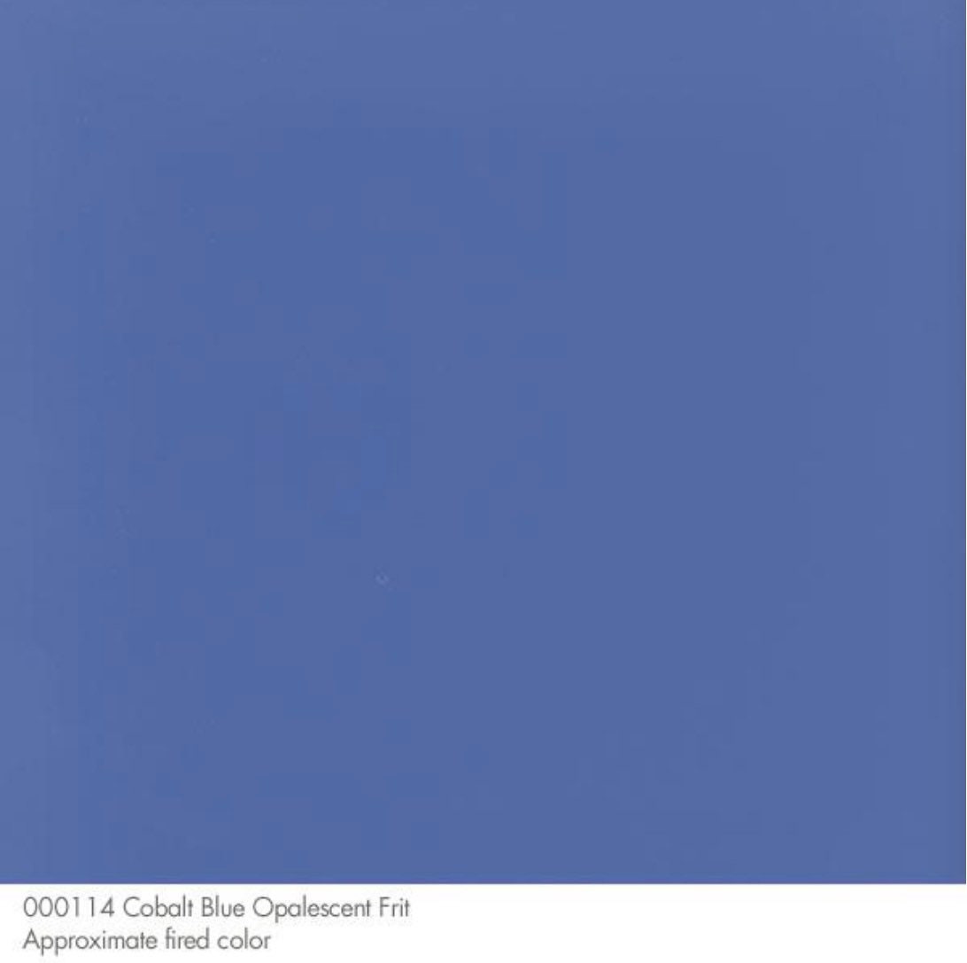 Bullseye Cobalt Blue Opal Frit 0114 With Labeled Jar fast Flat Rate ...