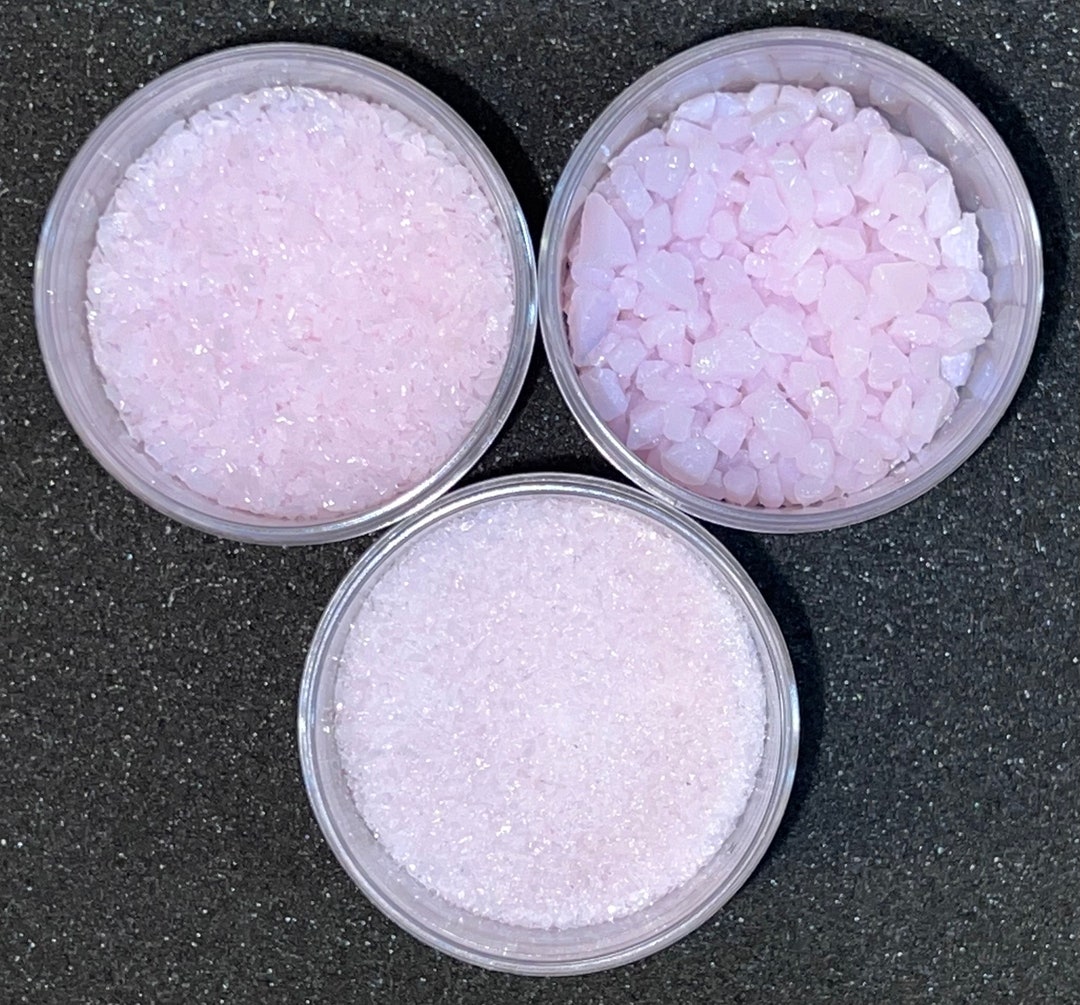Bullseye Petal Pink Opal Frit #0421 With Labeled Jar —->fast Flat Rate ...