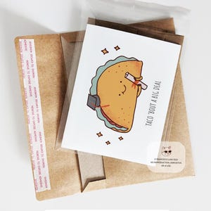 Funny Taco Graduation Card, Cute Celebration Card for Graduates, Taco ...