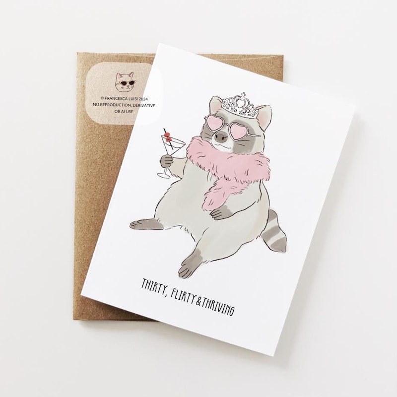 Funny Birthday Card Panda - Etsy