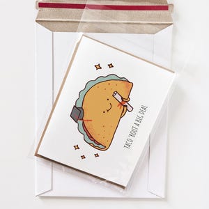 Funny Taco Graduation Card, Cute Celebration Card for Graduates, Taco ...