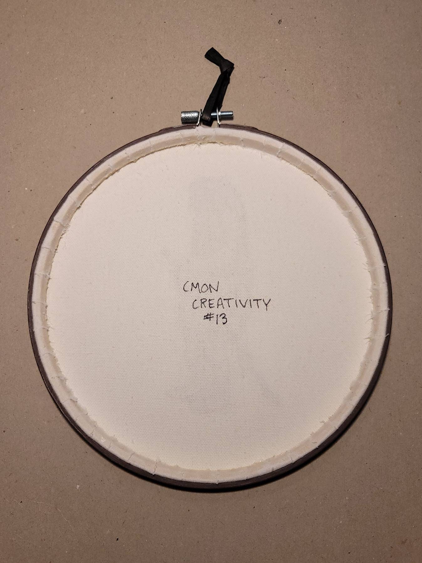 Art & Collectibles Embroidery Neanderthal Man hand-embroidery framed in ...