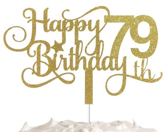 79th Birthday Cake - Etsy