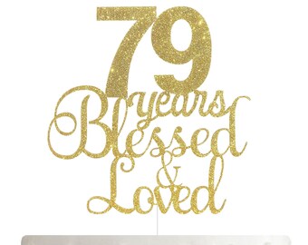 79th Birthday | Etsy