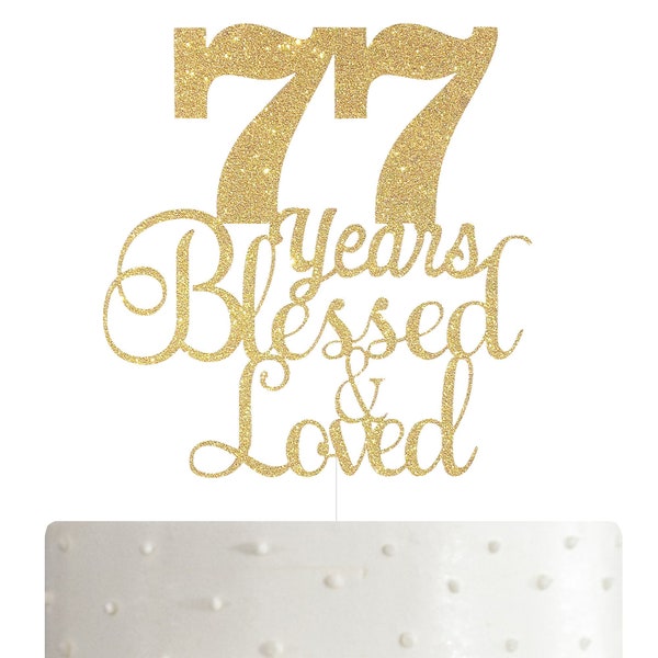 77th Birthday - Etsy