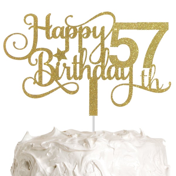 Happy 57th Birthday - Etsy