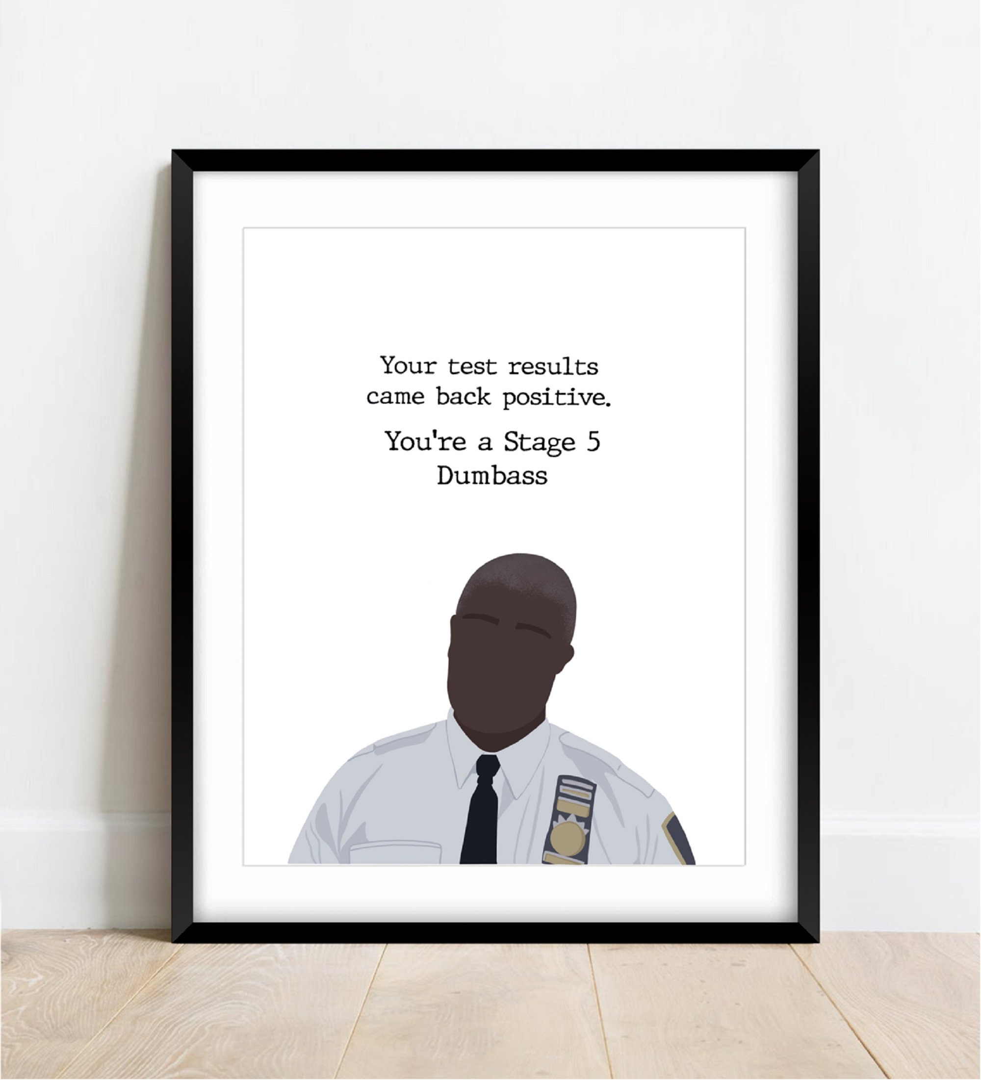 Captain Holt Brooklyn 99 Print DIGITAL DOWNLOAD Stage 5 | Etsy