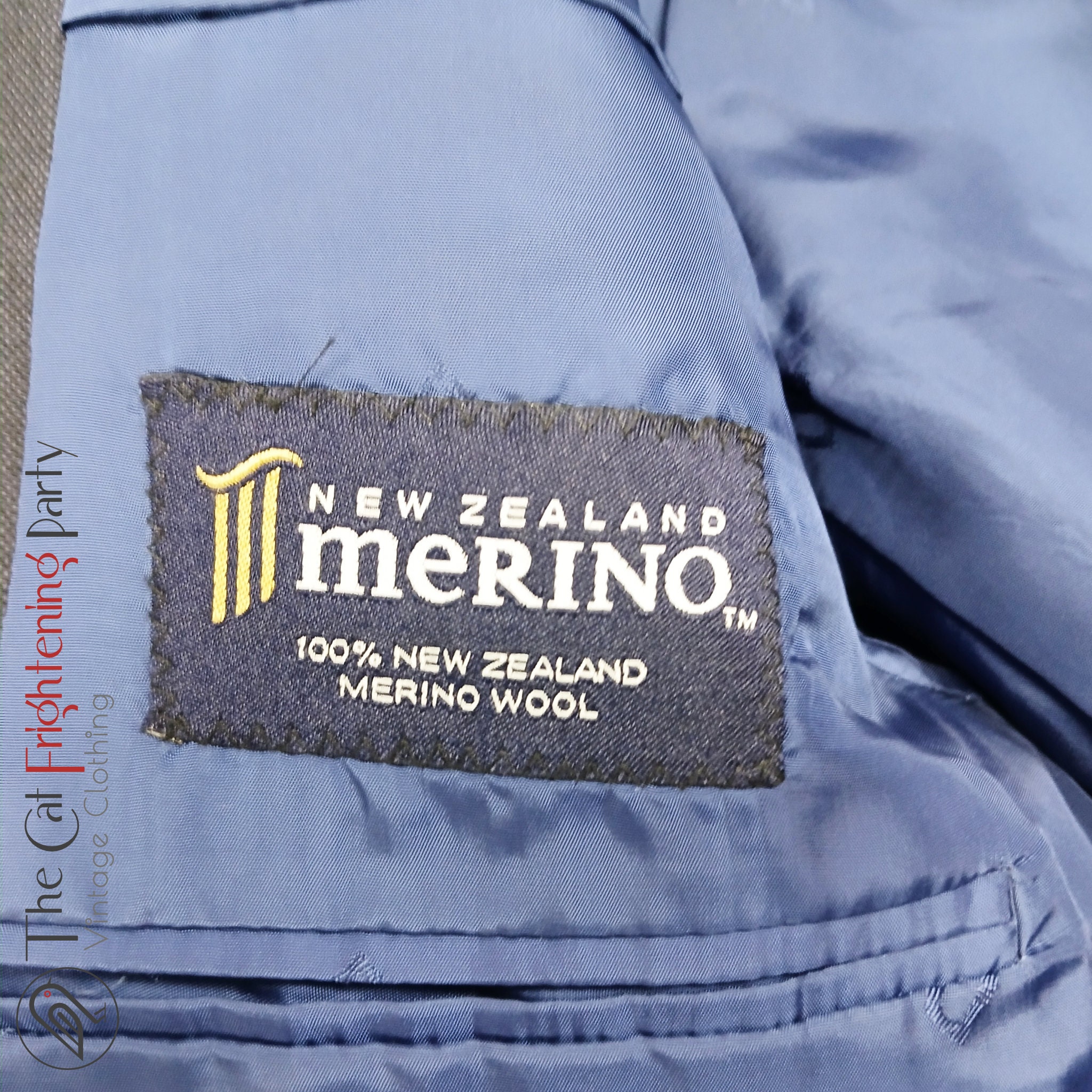 DAKS Signature Suit, Mens Vintage Suits, Chest 38, Waist 32 Navy Blue ...