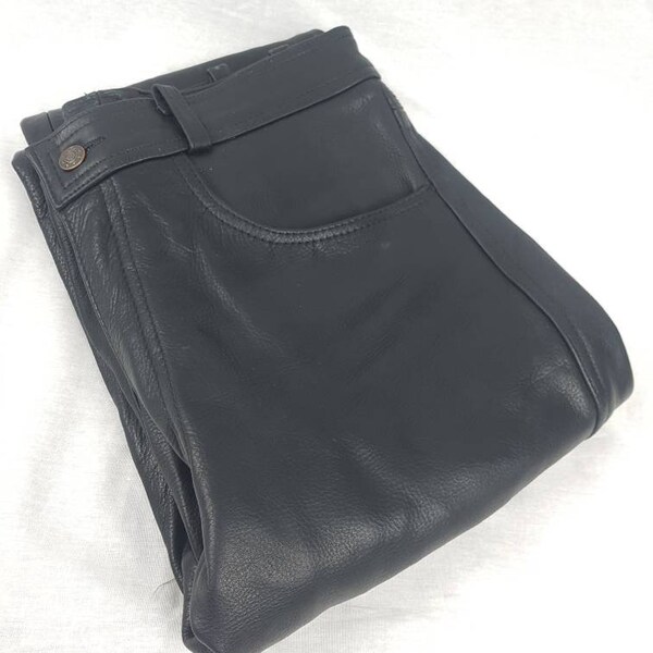 Leather Pants Men - Etsy