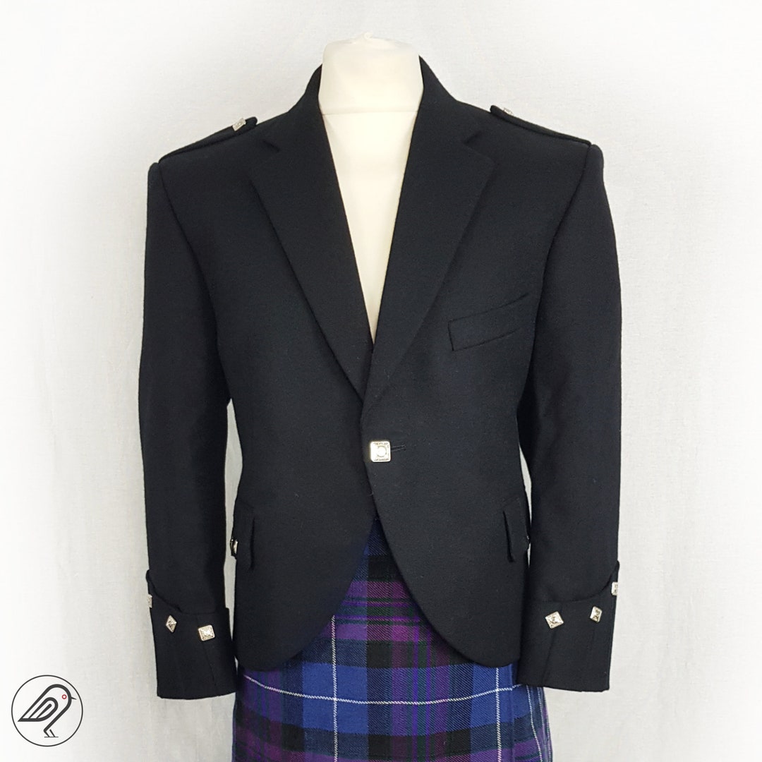 Kilt Jacket, Size 40S, Argyle Jacket, Traditional Highland, Scottish ...